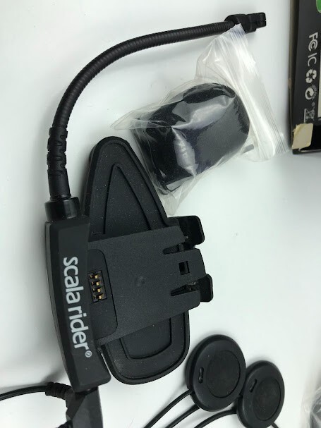 Cardo Scala Rider Audio & Microphone Kit For Half Helmets - Headset Not ...