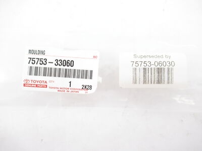 Genuine OEM Toyota 75753-06030 Passenger Front Upper Chrome Trim 2007 ...