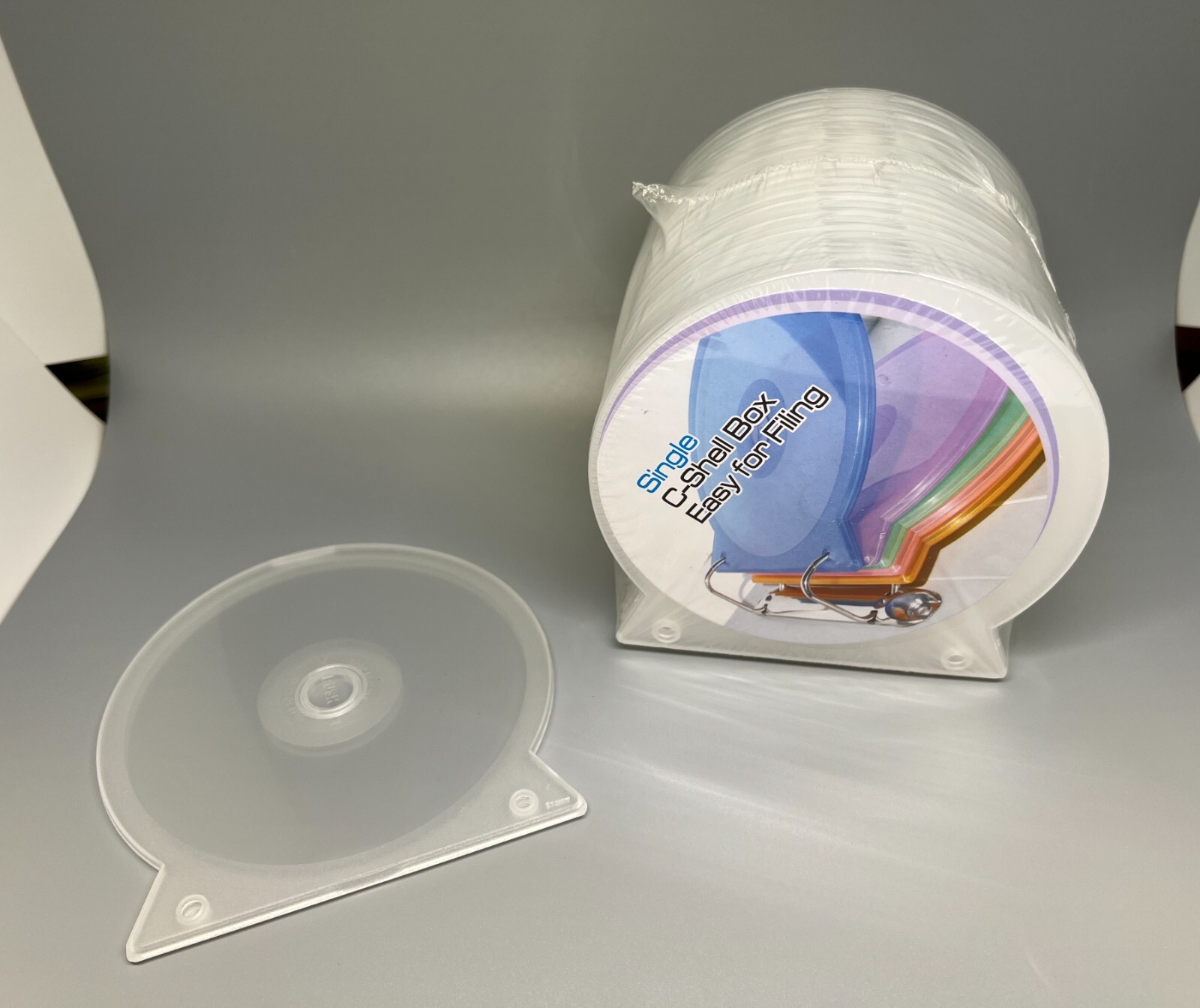 SALE! 25 SINGLE BINDING CLEAR CD/DVD POLY CLAMSHELL CASE, EASY FOR ...