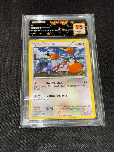 CARTE POKEMON DODUO 013/0134 CLV TCG CLASSIC DECK GRADE SFG 9.5 | eBay