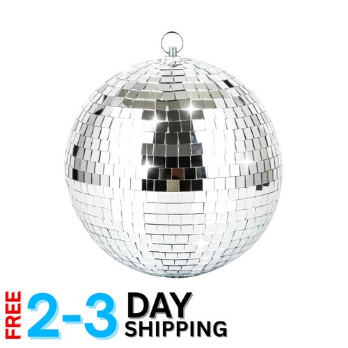 8" Disco Ball Plastic Mirror Ball Decor Party Wedding Home Hanging ...