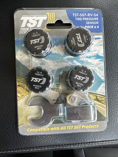 TST Truck System Technologies TST-507-RV-S4 Tire Pressure Sensor 4 Pack ...