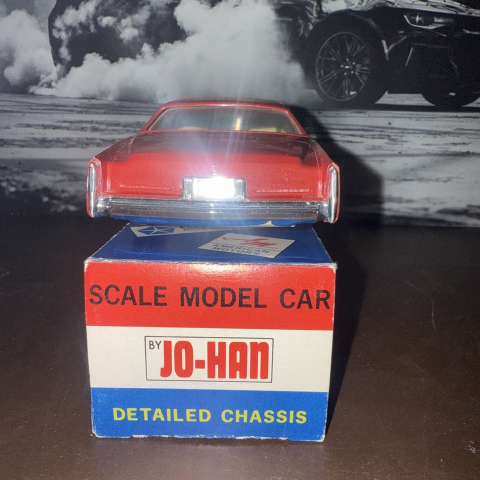 JoHan 1976 Cadillac Eldorado Firethorn Red Dealer Promo Car Original ...