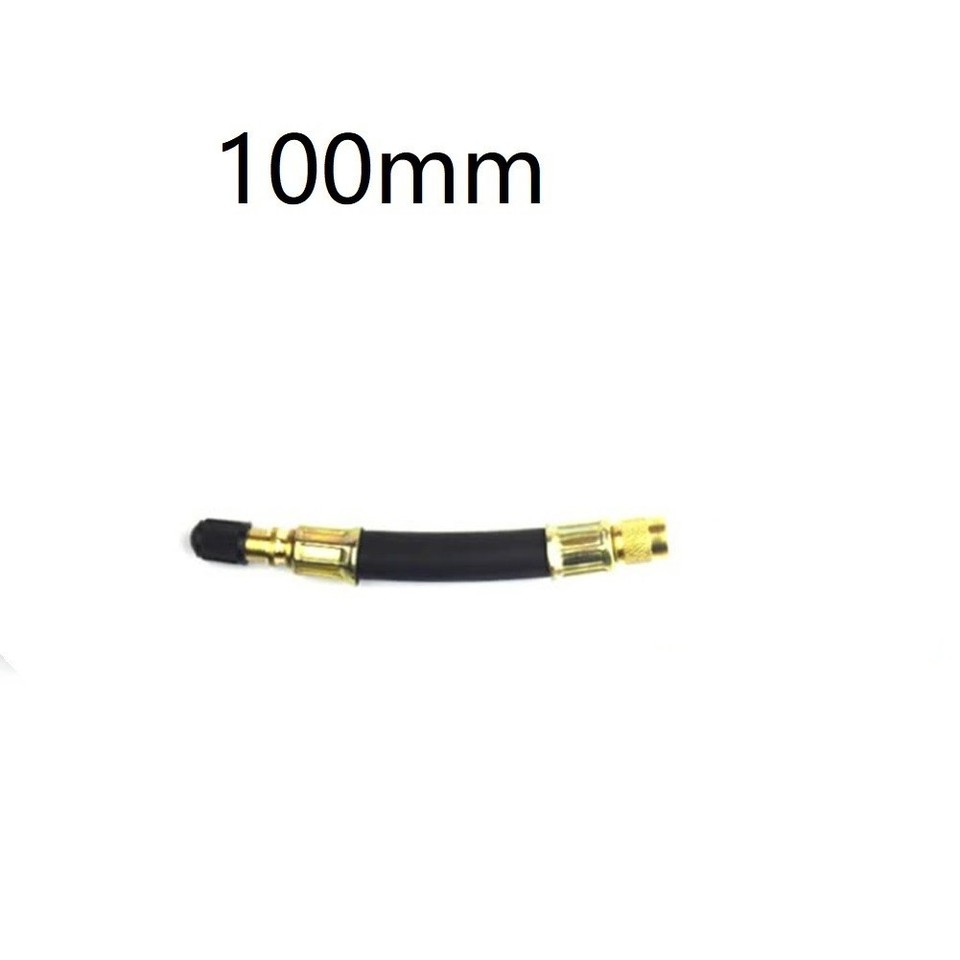 Bike Pump Valve Extender Extension Tube for Easy Inflation Rubber Hose ...