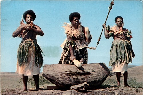 Fiji, Samoa, New Zealand, lali drum, warriors, ceremonial occasions ...