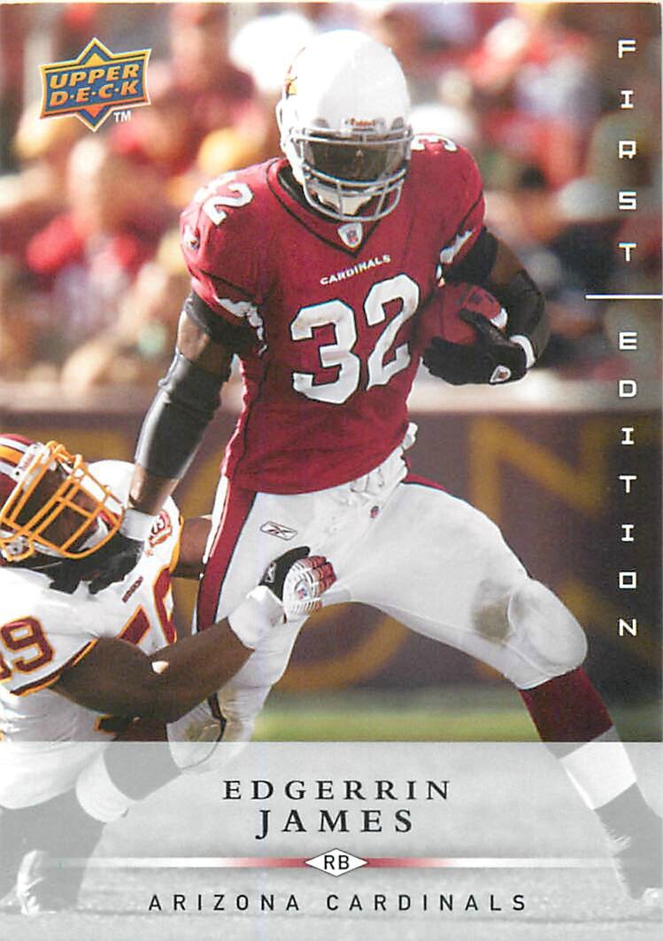 2008 Upper Deck #1 Edgerrin James Near Mint or Better | eBay