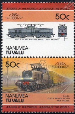 1954 SNCF Class BB-12000 Electric Locomotive France Train Stamps / LOCO 100 | eBay