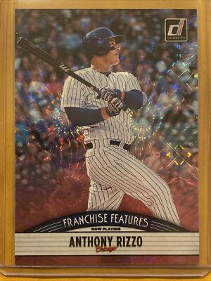 2019 Panini Donruss - Franchise Features Vector #FF13 Anthony Rizzo ...