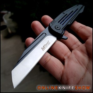 MTECH TACTICAL FOLDING POCKET KNIFE Assisted Ball Bearing Blade RESCUE ...
