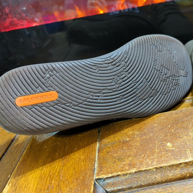 Merrell Bask Sol Men's 8 Shoes Brown Leather Lace Up Casual Low Top ...