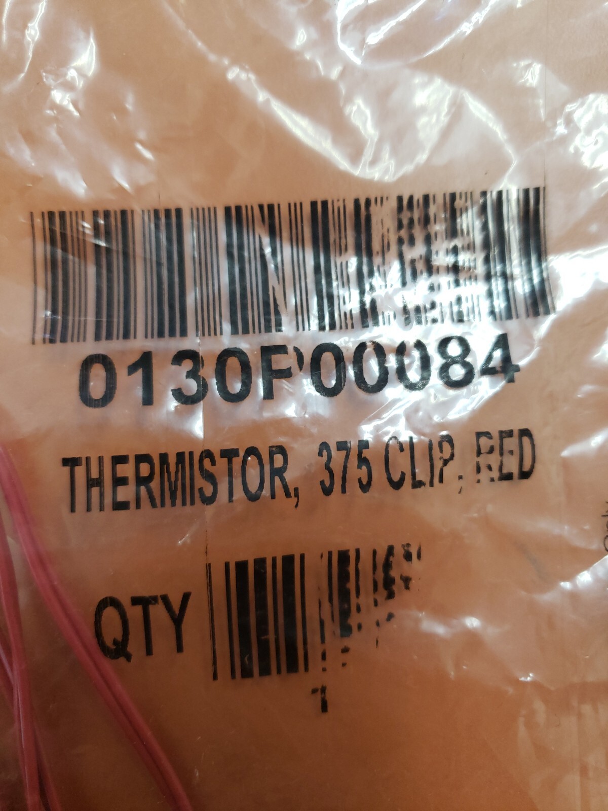Goodman Amana 0130P00084 Red Thermistor .375 Clip (A2) | eBay