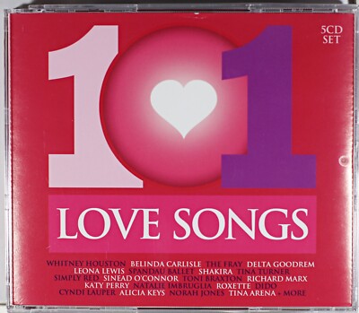 101 Love Songs Various Sent Tracked 5099963195620 | eBay