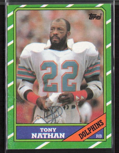 1986 Topps #46 Tony Nathan Nm/M | eBay