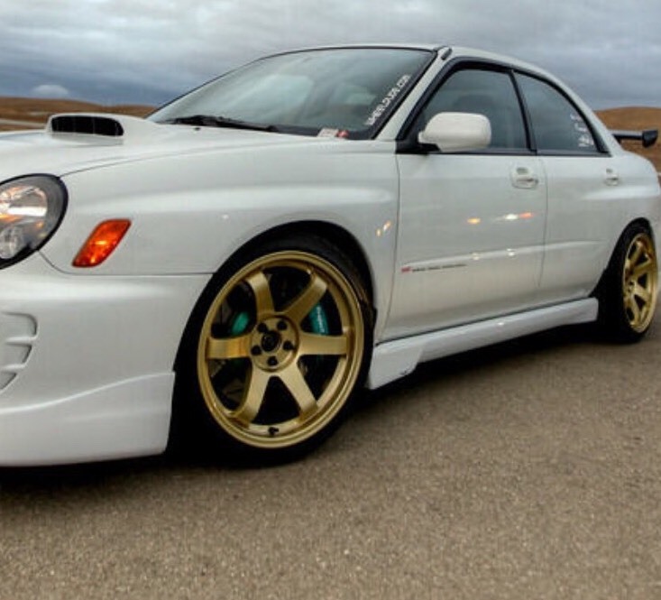 Subaru Gold WRX STI Wheel Paint Kit Spray 400ml Clear & Base Colour 2 ...