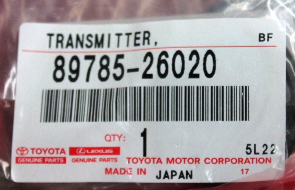 TOYOTA KEY BLANK TRANSPONDER TYPE 8978526020 NEW GENUINE | eBay Australia