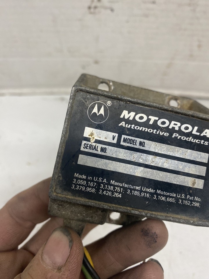 1967-1968 MOTOROLA AMC VOLTAGE REGULATOR JAVELIN AMX REBEL AMERICAN ...