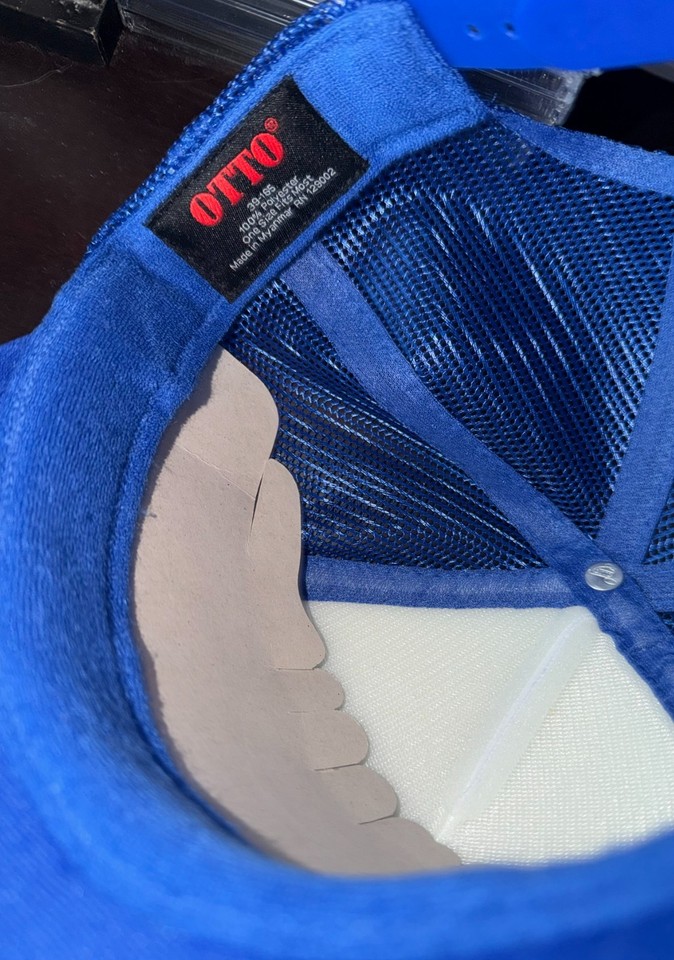 blue red Smoke Crack foam trucker snapback hat cap Otto drugs are bad ...