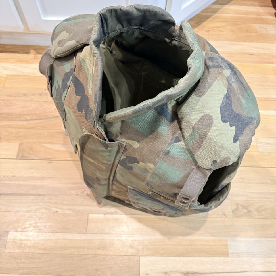 U.S. Military USGI Woodland Fragmentation FLACK Vest PASGT - Large ...