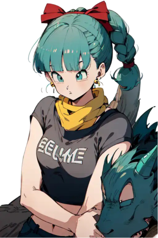 Bulma Dragon Ball Waifu Weatherproof Anime Sticker 6" Car Decal | eBay