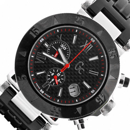 BRAND NEW GUESS COLLECTION SE-1 DIVER I46500G1 MENS BLACK STAINLESS ...
