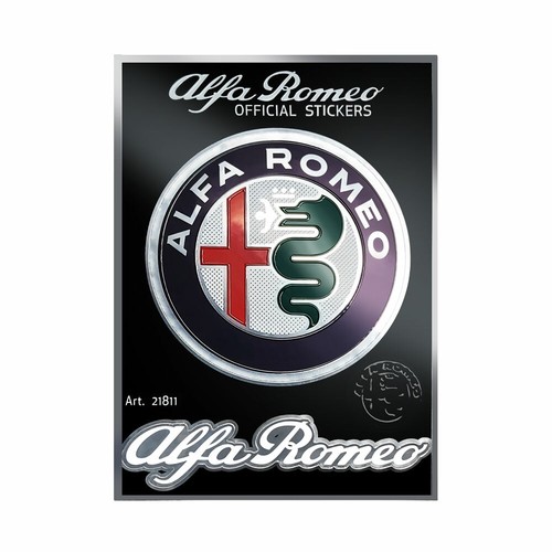 Sticker Alfa Romeo Official Logo Mens 75 MM + Print | eBay UK