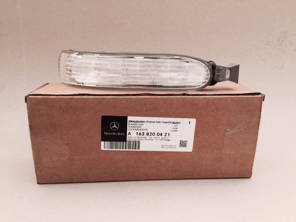 NEW OEM MERCEDES W163 MIRROR BLINKER RIGHT RH 1638200421 ML320 ML350 ...