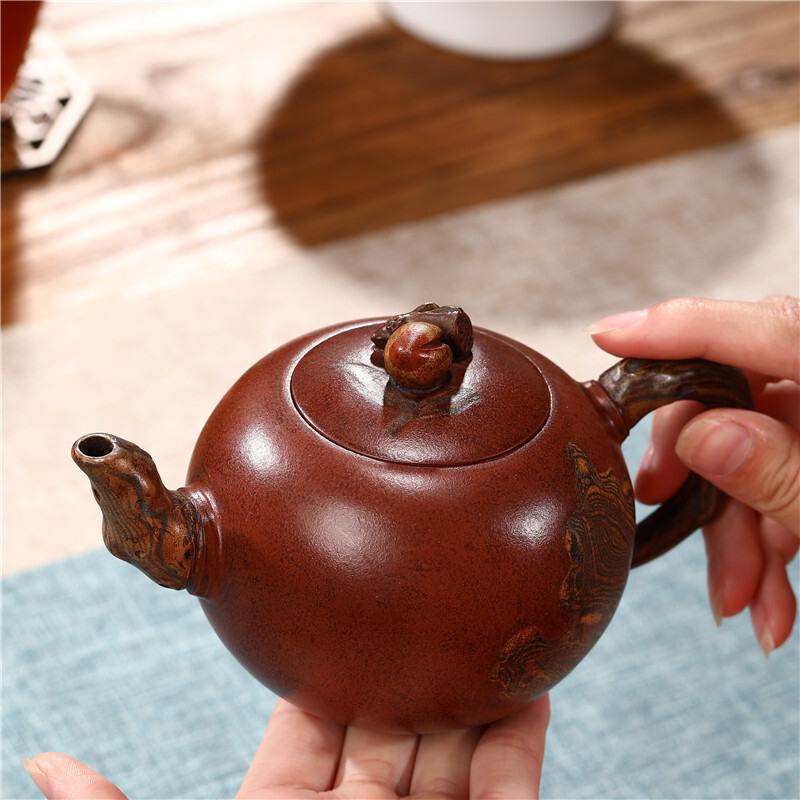 Original Ore Real Yixing Zisha Qingshui Clay Tea Pot Marked Handmade ...