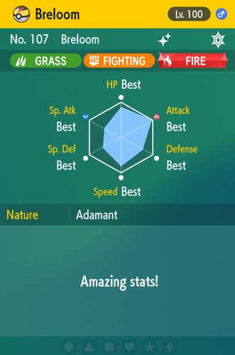 Shiny Breloom 6IV Technician Pokemon Scarlet & Violet | Fast Delivery ...