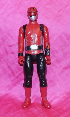 🌈 Power Rangers Bandai Beast Morphers Red Ranger 12" Hasbro MMPR Figure ...