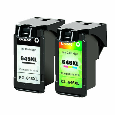 Generic PG-645XL CL-646XL Ink For Canon MG3060 2460 TR4560 MX496 TS3160 ...
