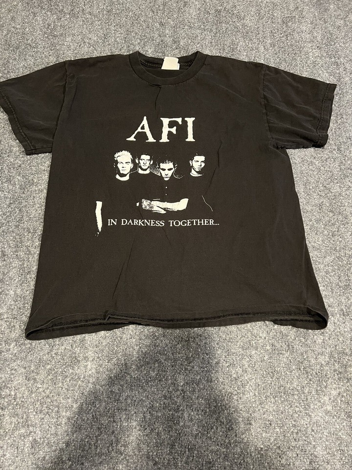 Vintage AFI Shirt Blaqk Audio The Misfits Tiger Army Punk Rock The ...