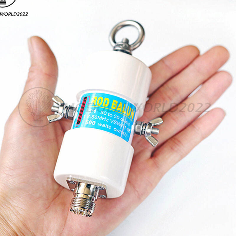 1:1 Waterproof HF Balun Bands 1-50MHz 500W for Antenna Balun For 160m ...