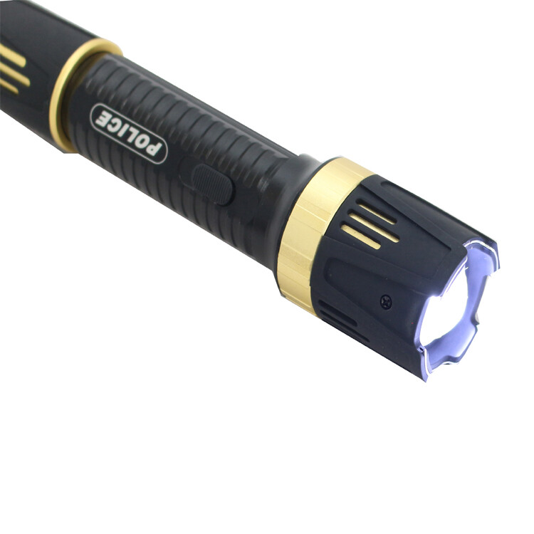 Defender-Xtreme Black Multifunction 230 Lumens Stun Gun with Battery ...