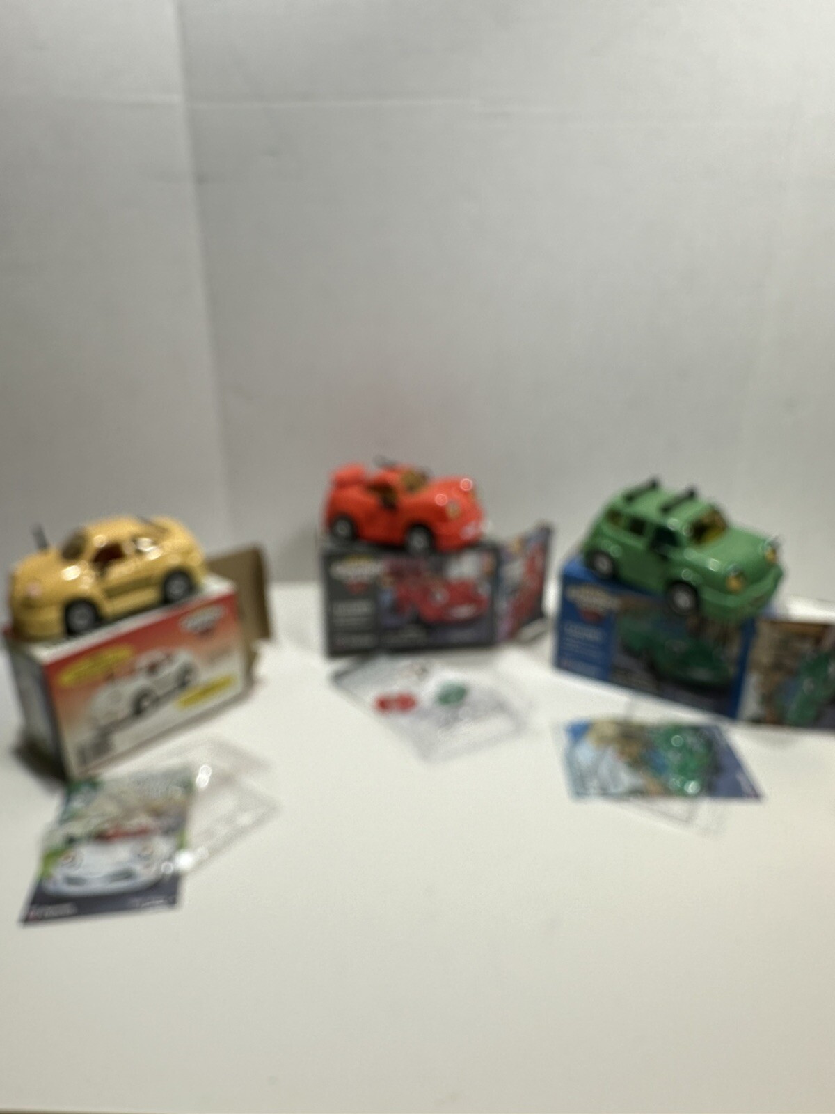 Lot Of 3 The Chevron Cars Red Green Yellow Tony Wendy Sam Sedan ...