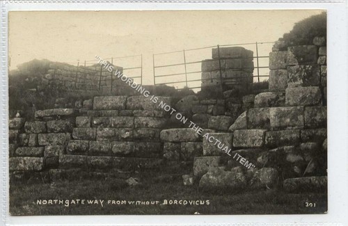 (Le1002-476) Roman Fort, North Gateway from Without, BORCOVICUS, Unused ...