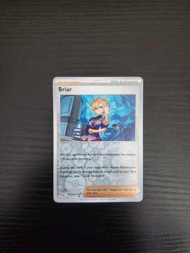 Pokemon Prismatic Evolutions - Briar - Reverse Holo 100/131 | eBay