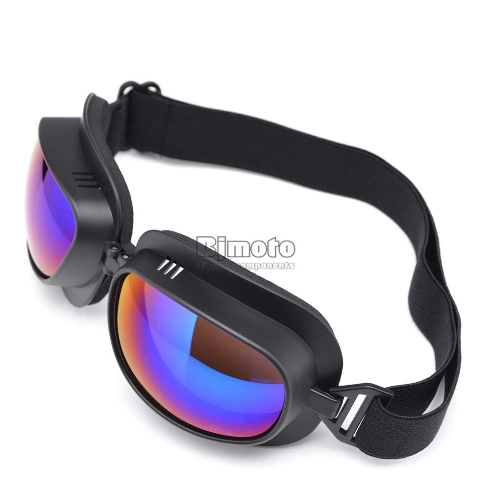 Retro Motorcycle Goggles Biker Motorbike Eyewear Off Road Racing ...