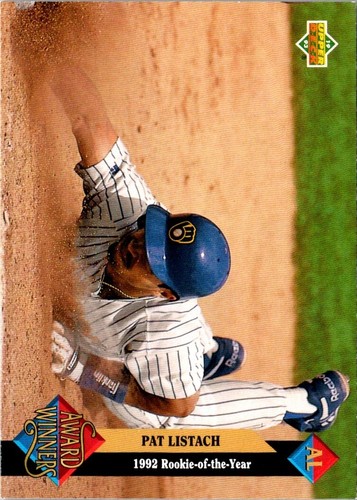 1993 Upper Deck Pat Listach #491 Milwaukee Brewers Baseball Card | eBay