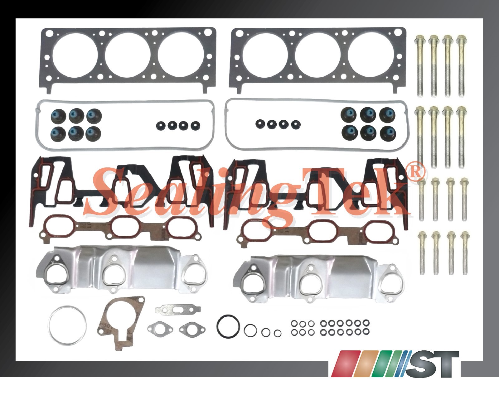 Fit 00-03 GM 3400 3.4L 207 V6 VIN E Engine Cylinder Head Gasket Set w ...