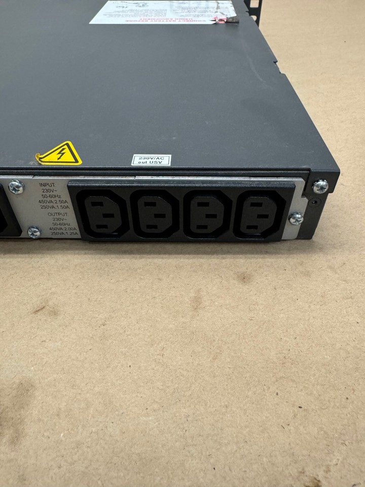 APC SC450RMI1U Smart UPS SC450, 230V, 50-60Hz, 1.25-2.5A, TESTED | eBay