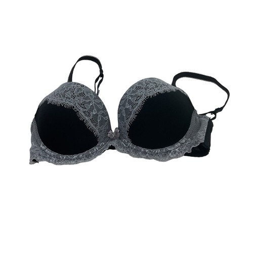 H&M Black Lace Womens Push Up Bra 34B - Preowned, Polyamide Material | eBay