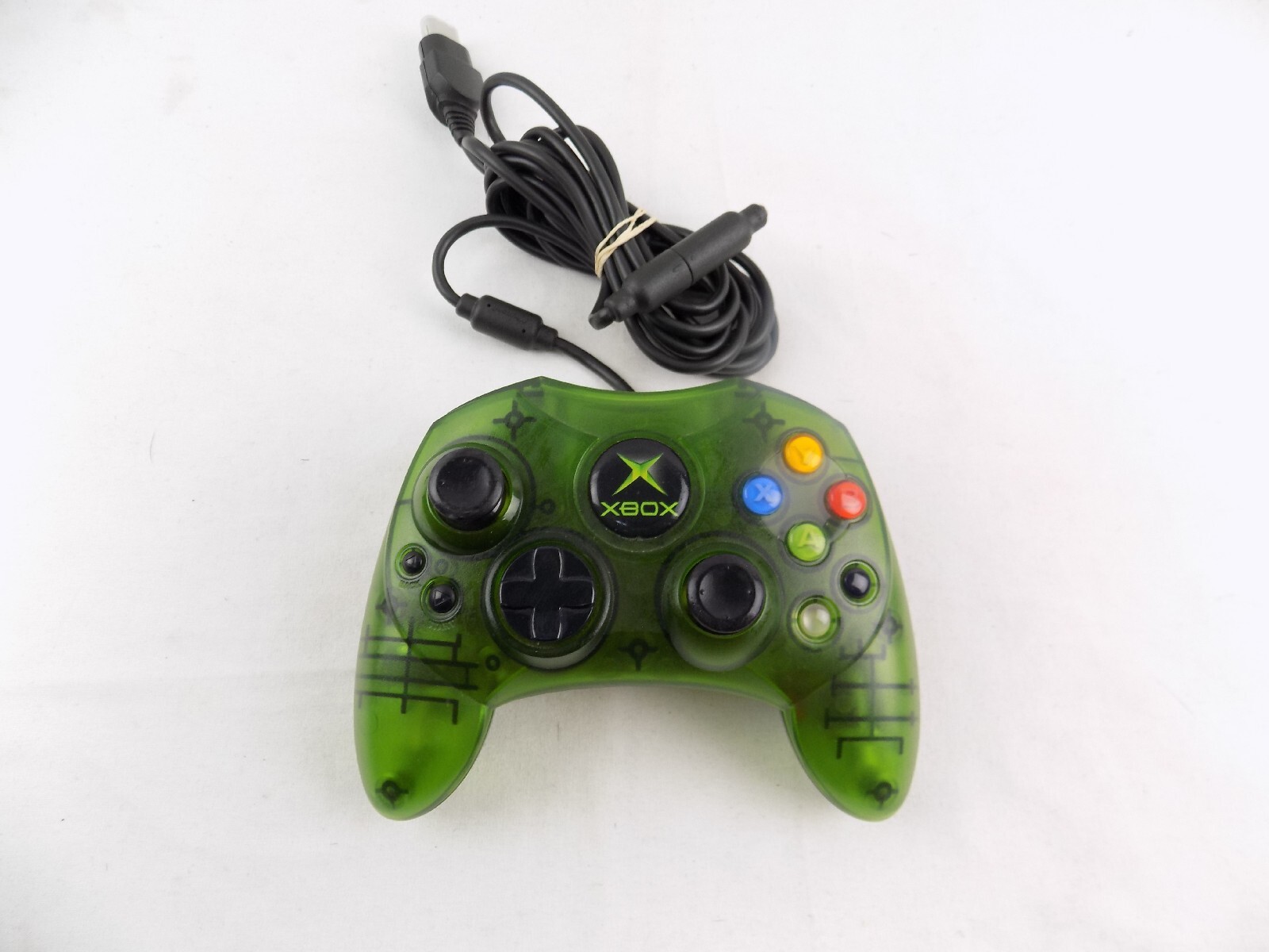 Genuine Xbox Original Controller Halo Green S-Type Controller | eBay