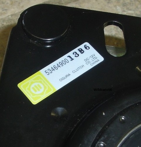 HUSQVARNA GENUINE OEM ELECTRIC CLUTCH OGURA 179334 532197334 532414336 ...