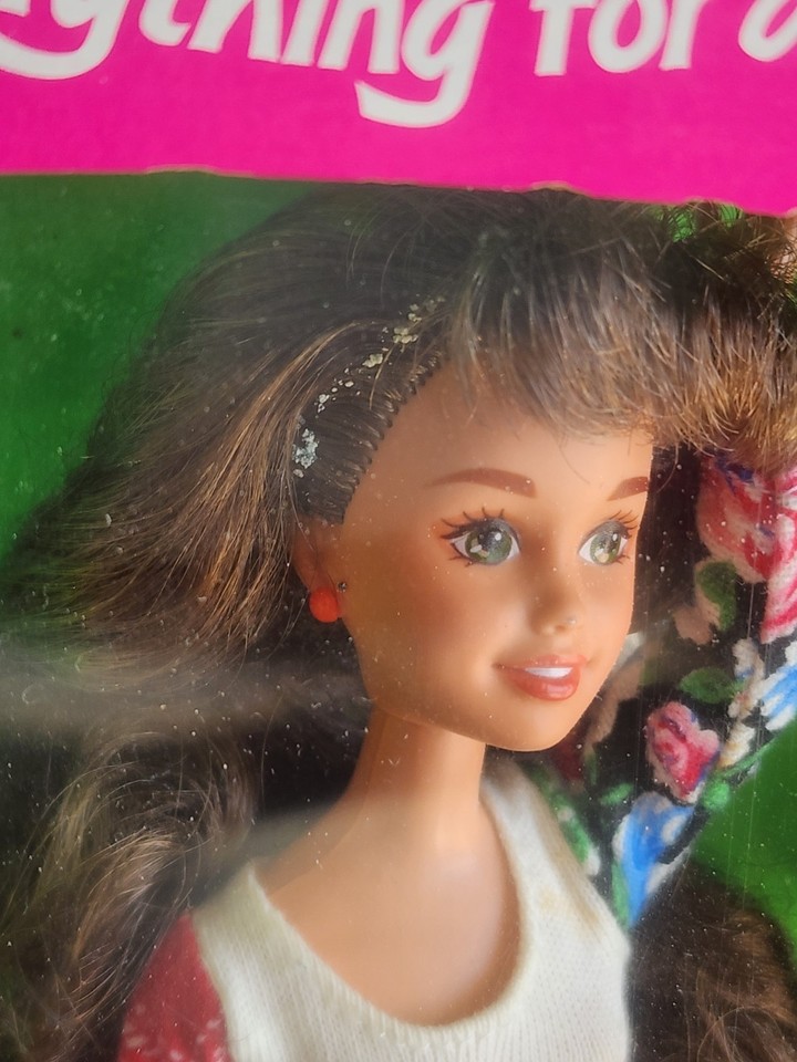 Barbie Pizza Party Courtney Doll Mattel 1994 In Box Brunette Food Toys ...