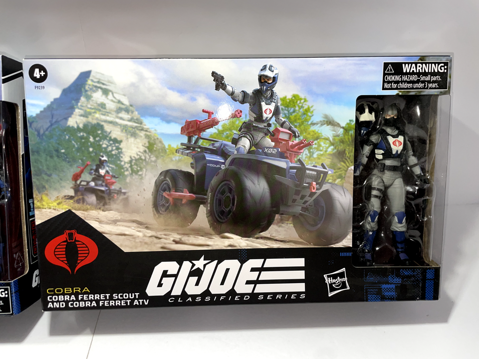 2025 Hasbro G.I. Joe Classified Cobra C.L.A.W. CLAW & Cobra Ferret MISB ...