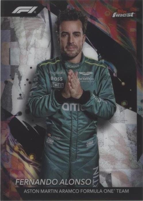 2024 Topps Finest Formula 1 - Uncommon Fernando Alonso #190 for sale ...