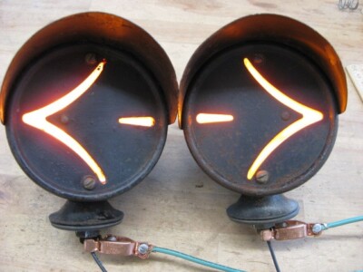 2 Rat Rod Yankee 12 Volt Turn Signal lights | eBay