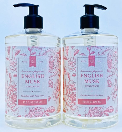 2 CST Fall River ENGLISH MUSK Liquid Hand Soap Wash 25.5 oz | eBay