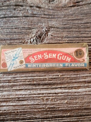 Sen Sen Vintage Chewing Gum Wrapper | eBay
