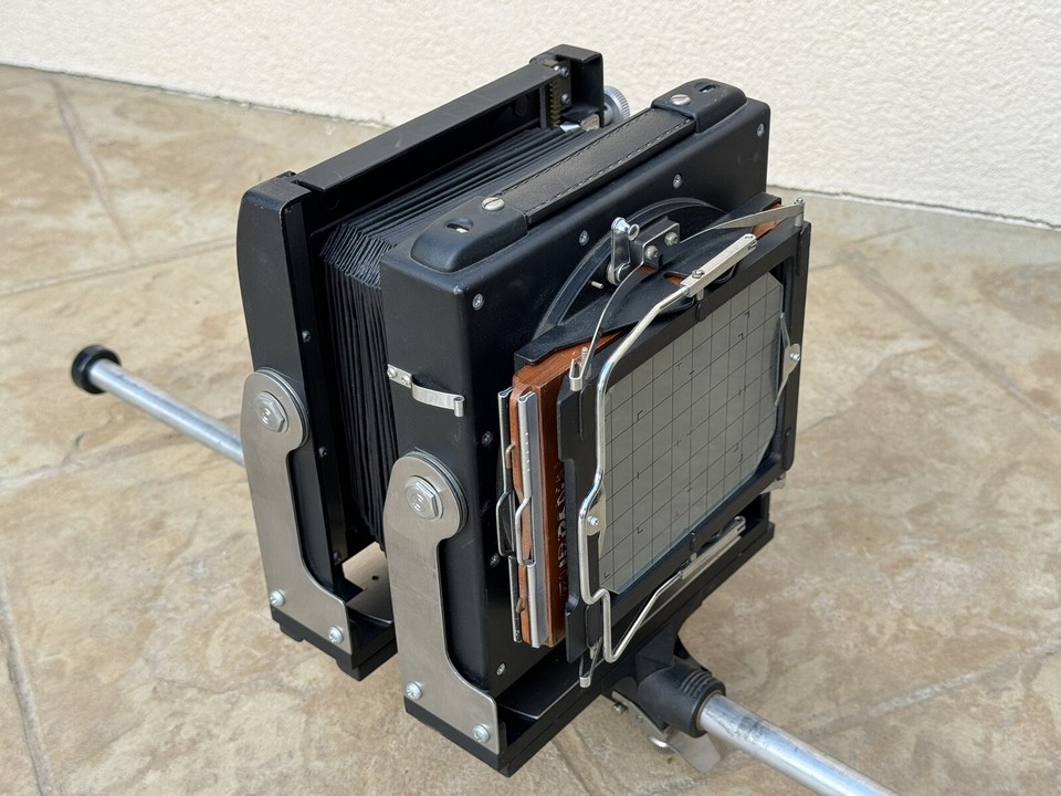 Calumet 4x5 Black Film Monorail View Large Format Camera. Tested and ...
